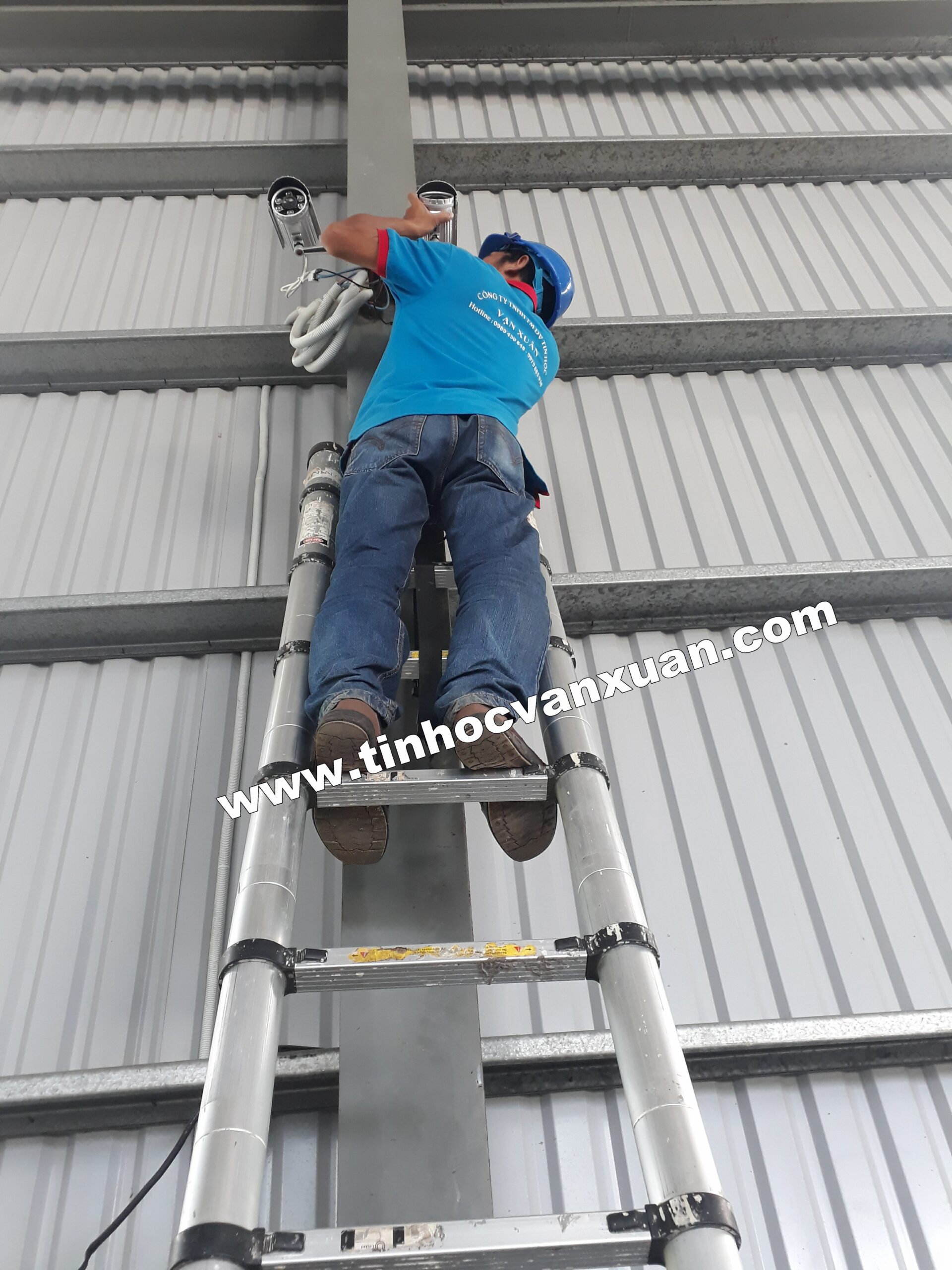 CÔNG TRÌNH LẮP ĐẶT CAMERA CÔNG TY CƠ KHÍ MẠ NHƠN TRẠCH - VẠN XUÂN SECURITY