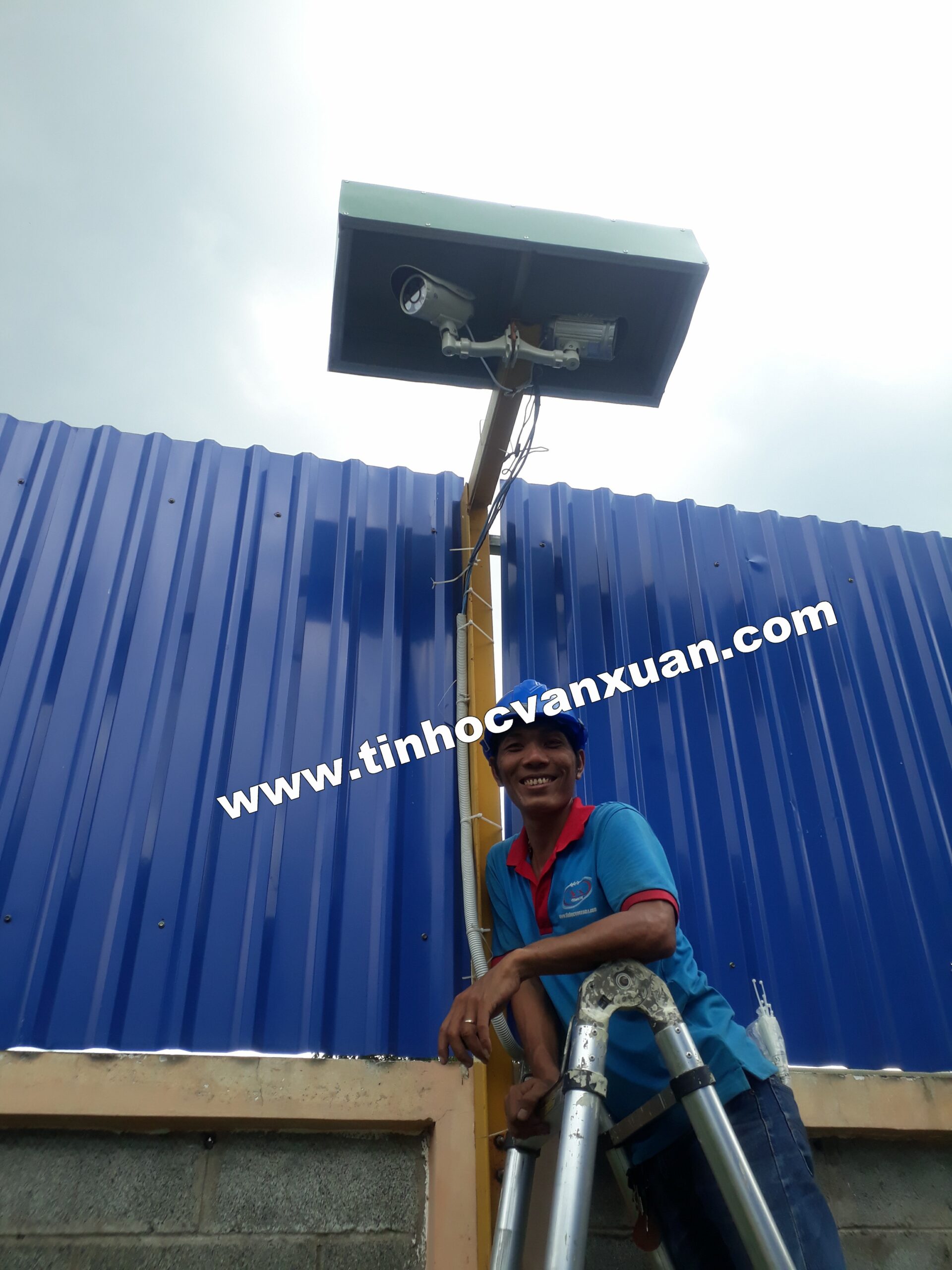 CÔNG TRÌNH LẮP ĐẶT CAMERA CÔNG TY CƠ KHÍ MẠ NHƠN TRẠCH - VẠN XUÂN SECURITY